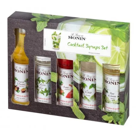 Monin Mini Koffie Siropen Set