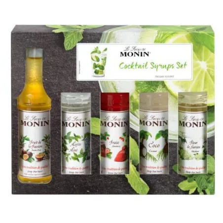 Monin Mini Koffie Siropen Set