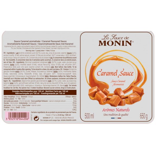 Op zoek naar Monin caramel topping? Wij leveren voordelig en snel!